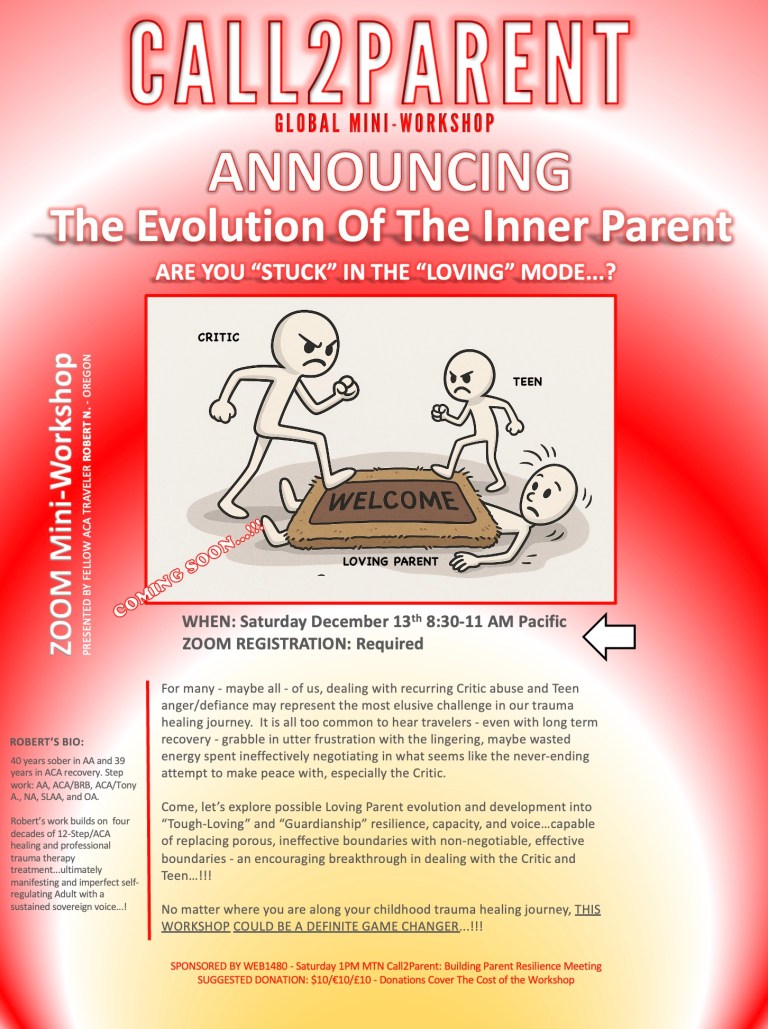 2025 Evolving Inner Parent – Transforming Childhood Trauma Into Wholeness